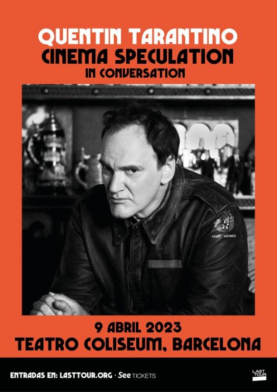 Quientin Tarantino presentará su nuevo libro en Barcelona - LAST TOUR