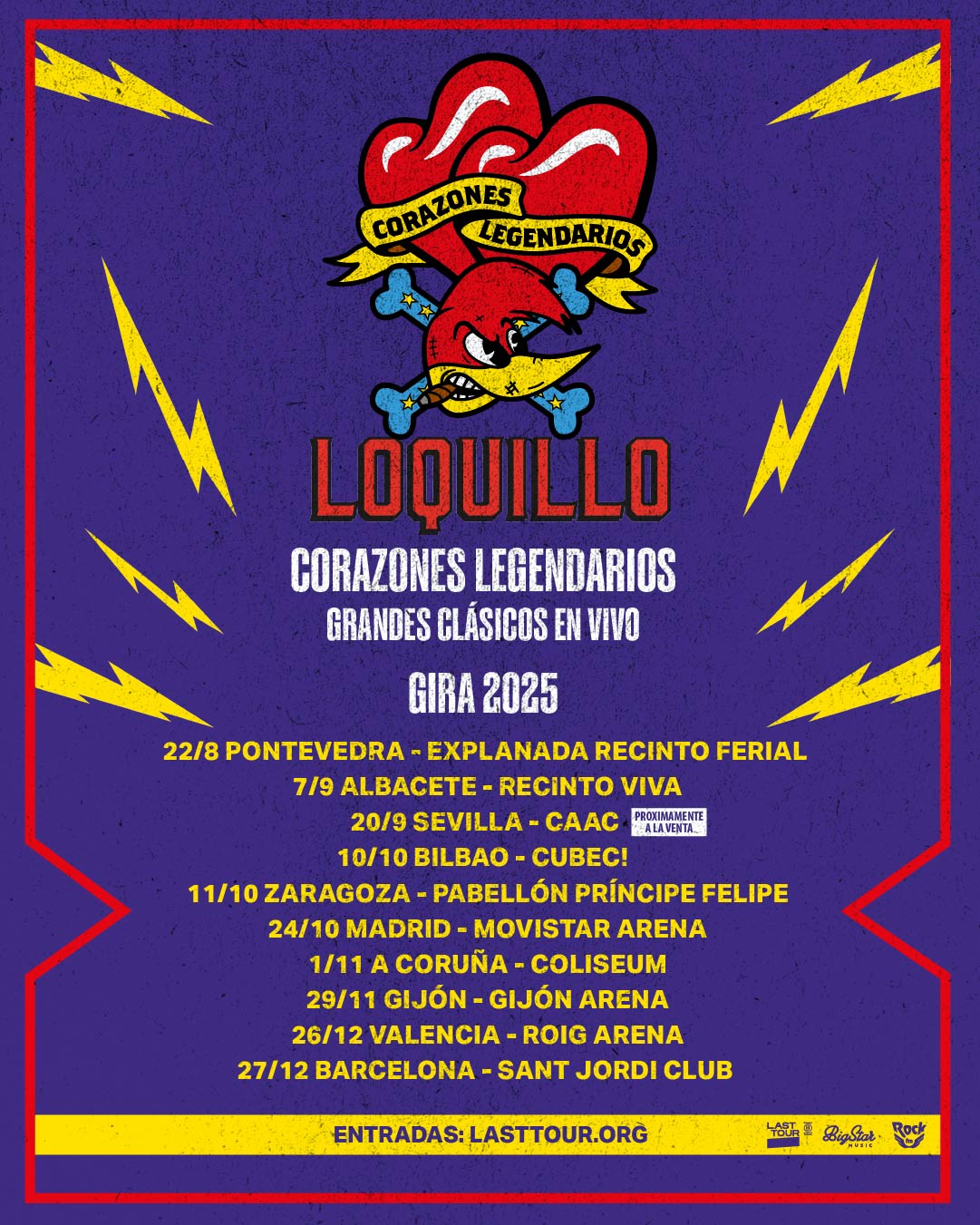 LOQUILLO regresa con Corazones legendarios - LAST TOUR
