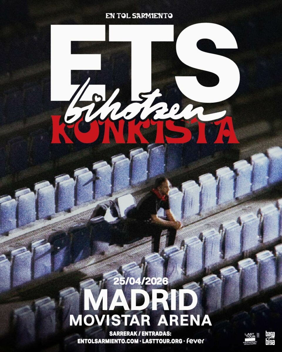 ETS un concierto en el Movistar Arena de Madrid para 2026- LAST TOUR
