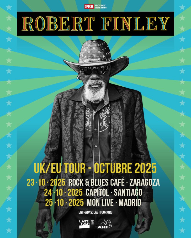Robert Finley en Zaragoza, Santiago de Compostela y Madrid - LAST TOUR