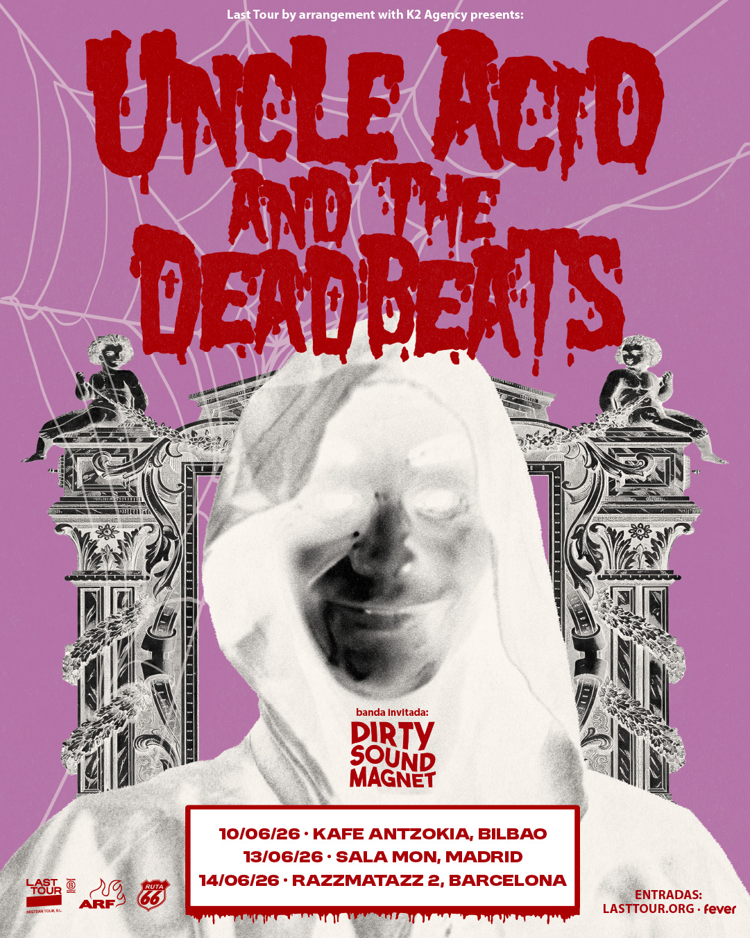 Uncle Acid & The Deadbeats en Bilbao, Madrid y Barcelona- LAST TOUR