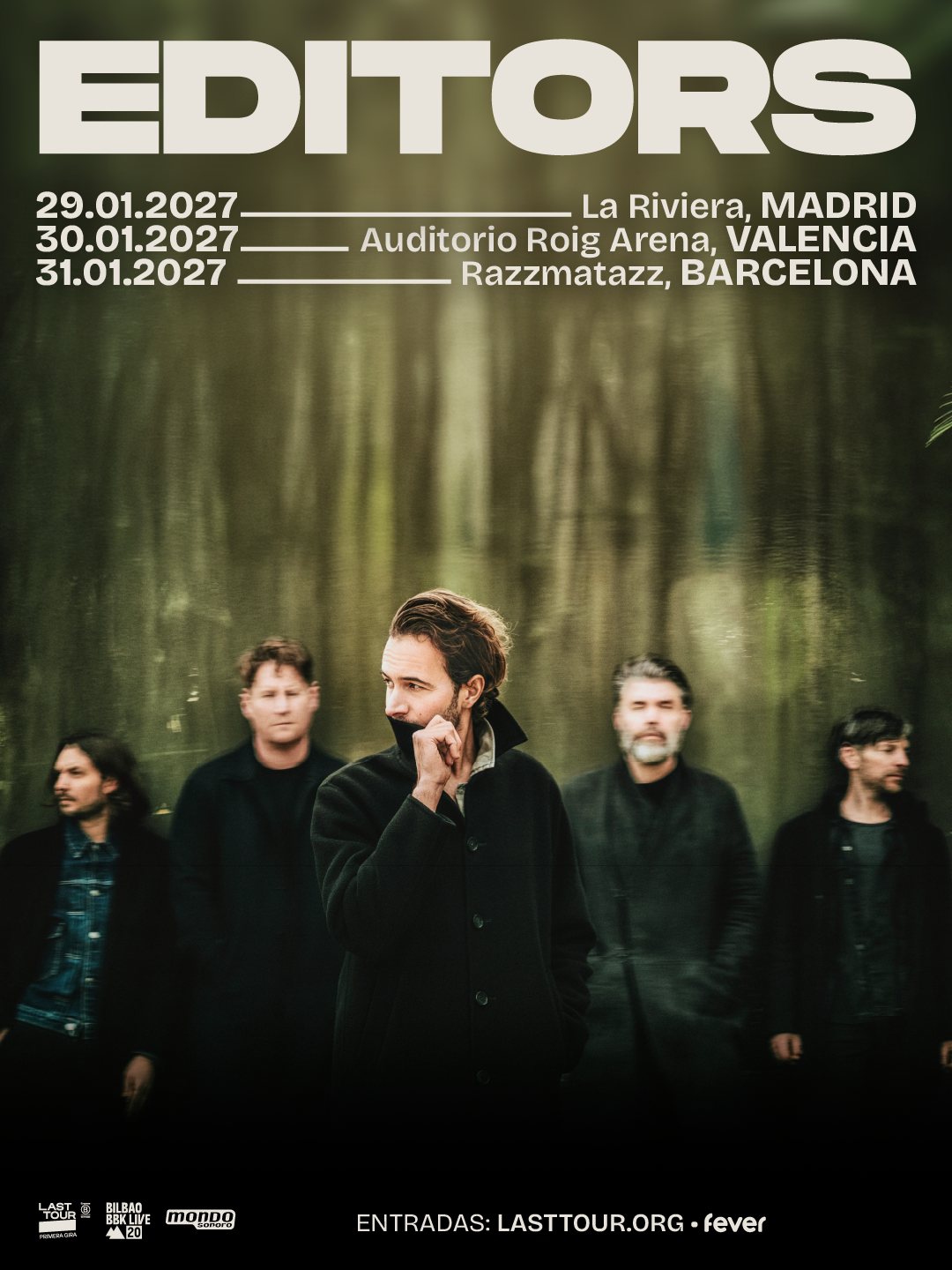 Editors anuncia nuevas fechas en en Madrid, Valencia y Barcelona - LAST ...